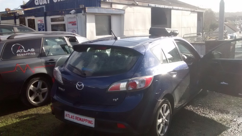2010 Mazda 3 1.6 tdci Stage 1 + DPF removal - Atlas Remapping
